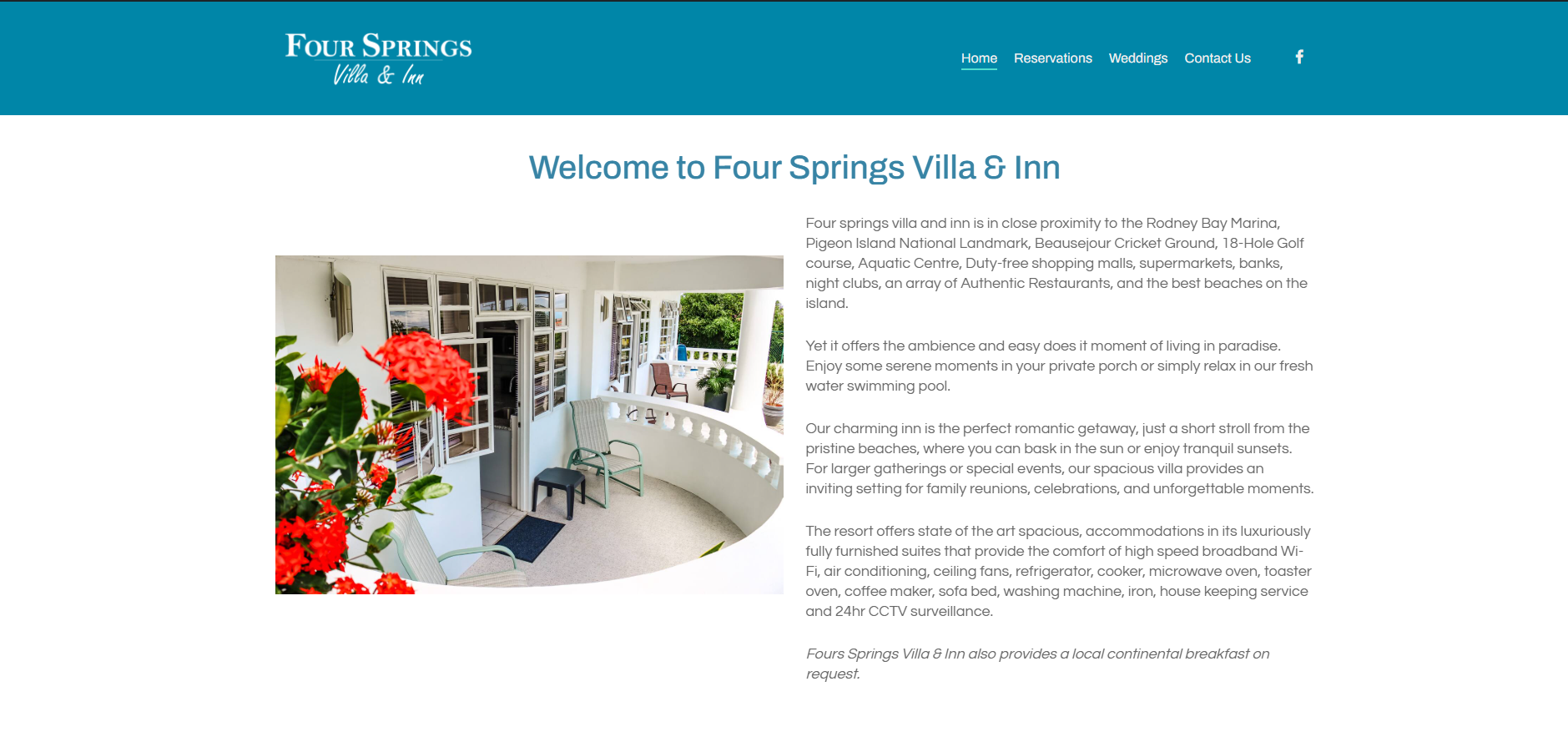 Home - Four Springs Villa and Inn